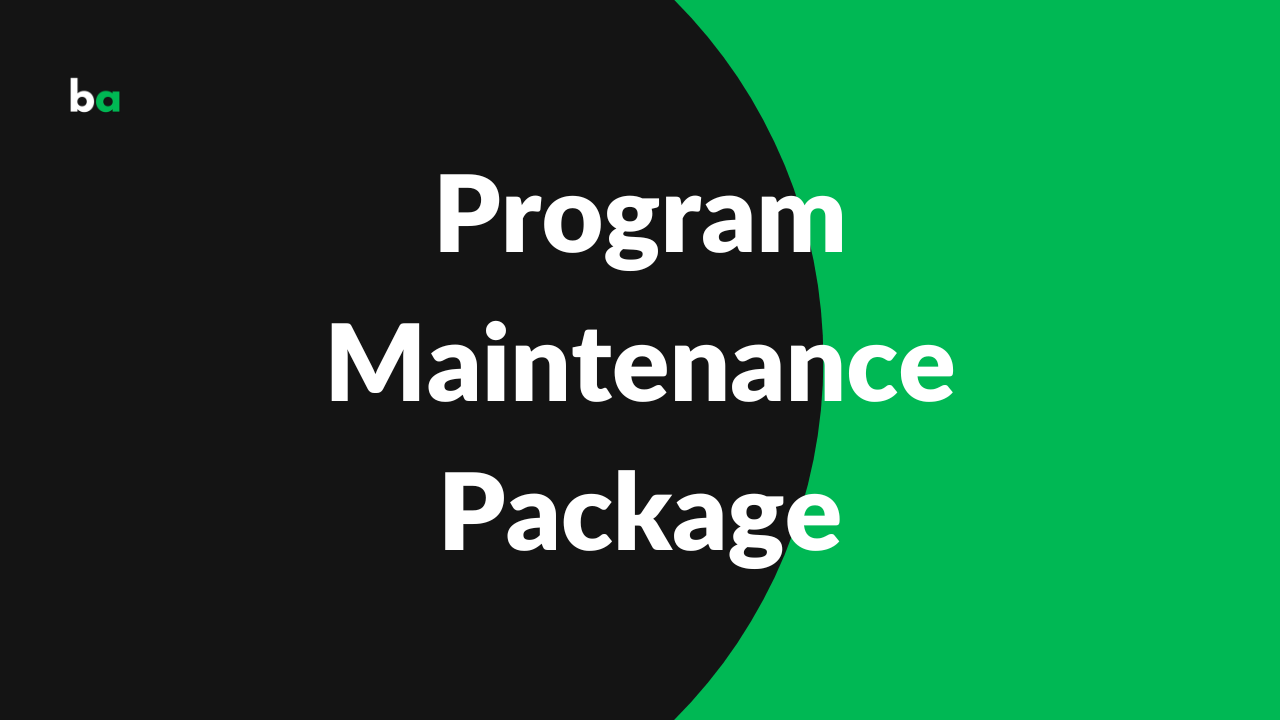 Program Maintenance Package